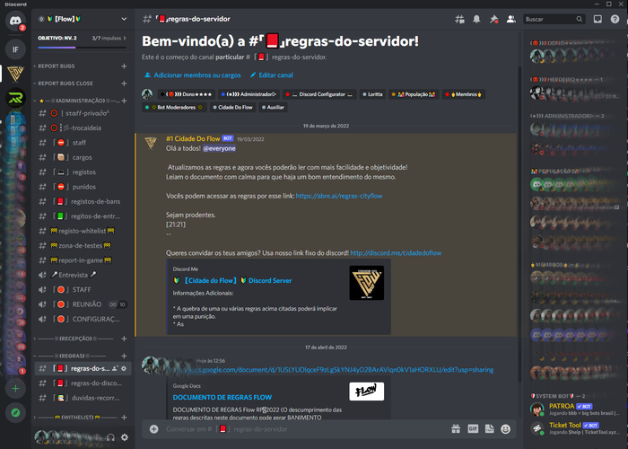 Regras do Discord :: No Flow RP